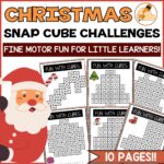 Christmas Snap Cubes Activities – Homeschool Preschool Shop