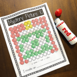 Christmas Dot Marker Printables – Homeschool Preschool Shop
