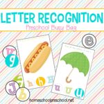 Letter Recognition Preschool Busy Bag