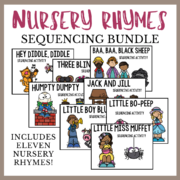 Nursery Rhyme Sequencing Bundle – Homeschool Preschool Shop