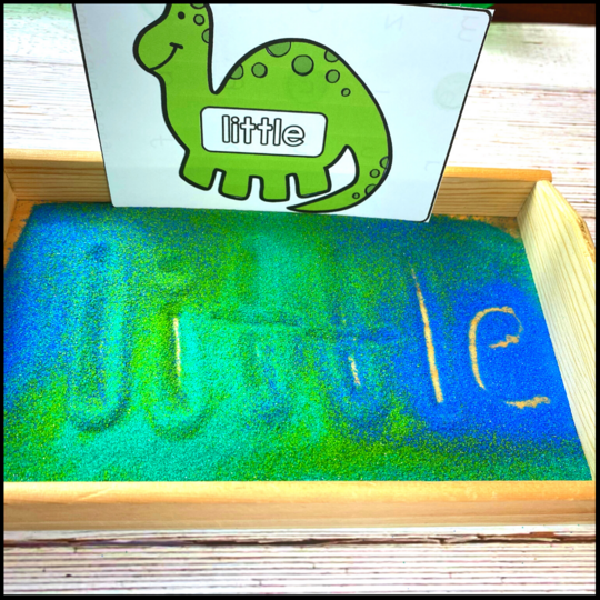 Dinosaur Sight Words – Homeschool Preschool Shop