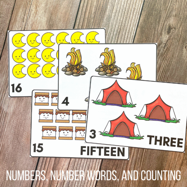 Preschool Camping Theme – Homeschool Preschool Shop