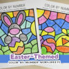 Easter Color by Number Printables – Homeschool Preschool Shop