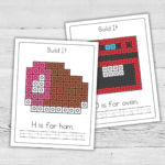 Thanksgiving Snap Cube Mats – Homeschool Preschool Shop