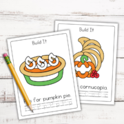Thanksgiving Playdough Mats