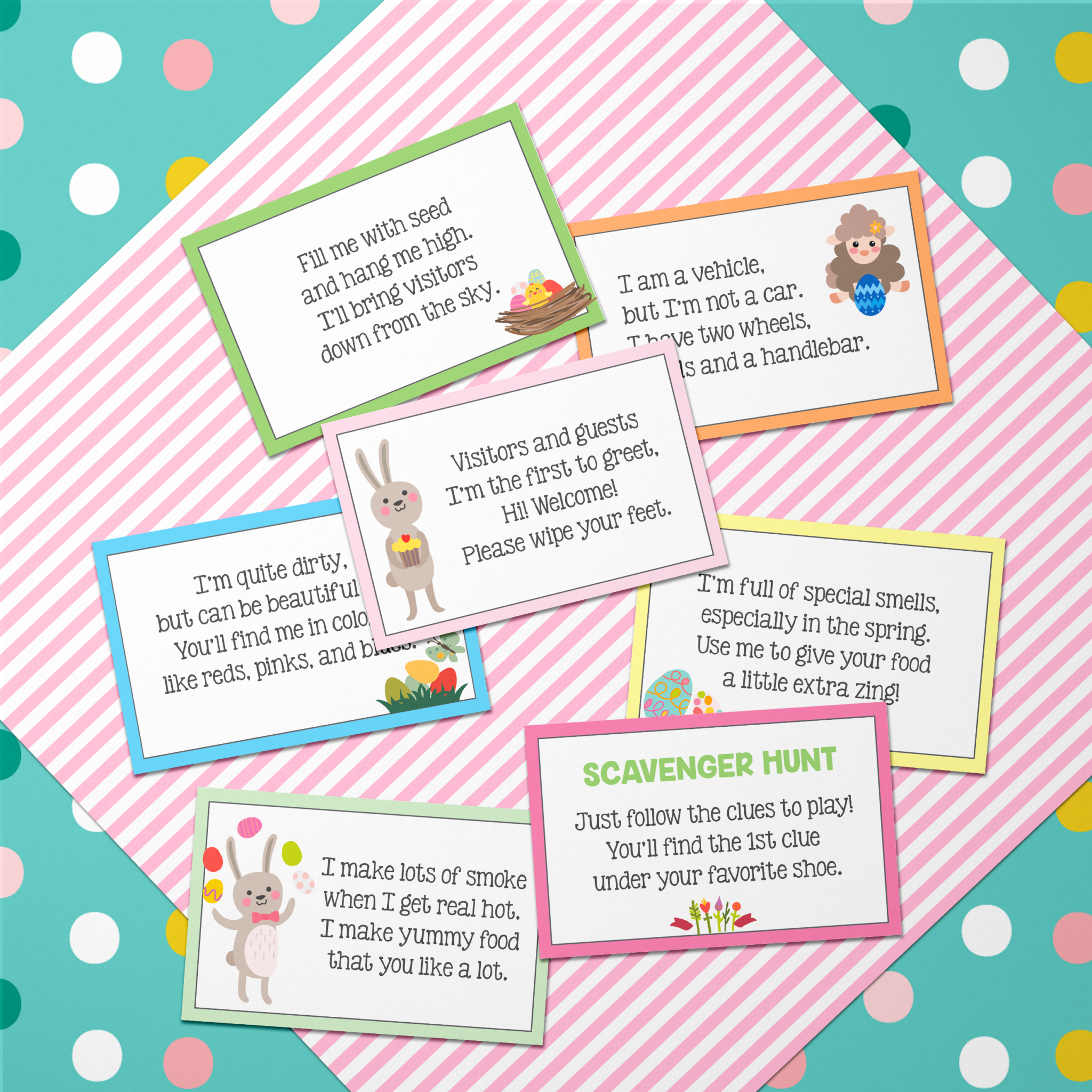 Easter Scavenger Hunt – Homeschool Preschool Shop