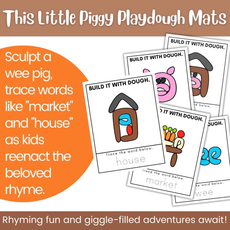 Pat-a-Cake Playdough Mats – Homeschool Preschool Shop