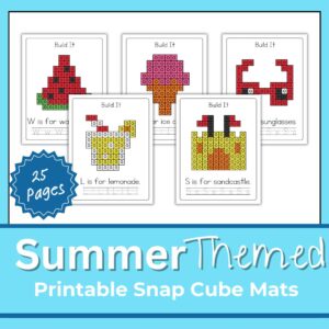Summer Snap Cube Mats