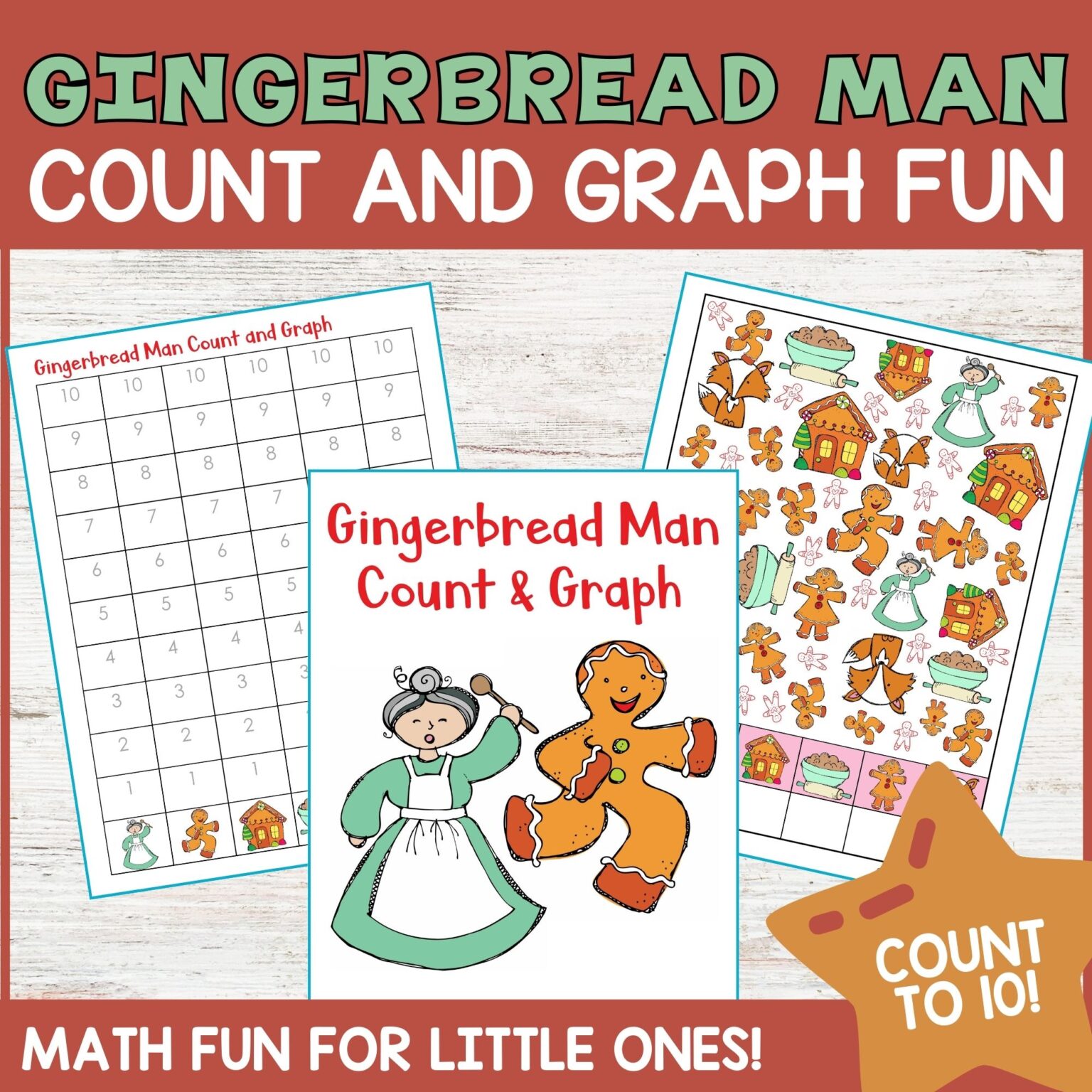 Ocean Animals Count and Graph – Homeschool Preschool Shop