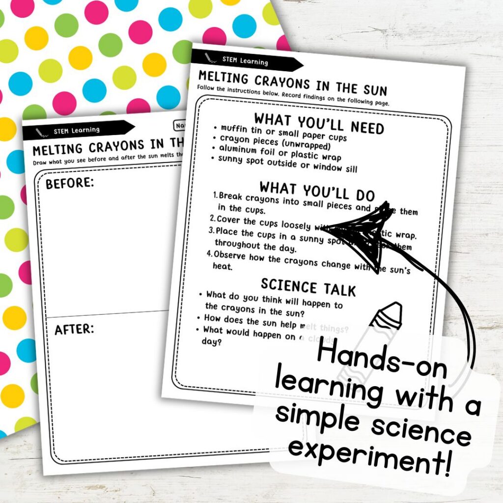 Weather Preschool Printables – Homeschool Preschool Shop