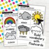 Weather Preschool Printables – Homeschool Preschool Shop