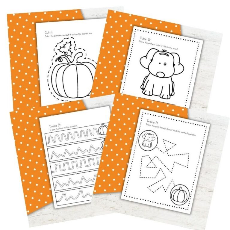 Biscuit Visits the Pumpkin Patch Book Companion – Homeschool Preschool Shop